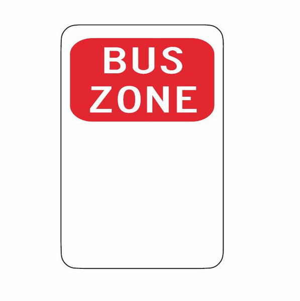 ACT ONLY BUS ZONE ACTR5-20 300 x 450 Road Sign – BSC Safety Signs Australia