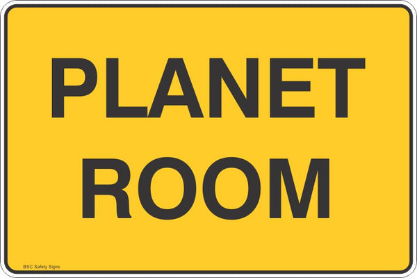 Biosecurity Planet Room Safety Signs - Stickers - Safety Signage - BSC ...