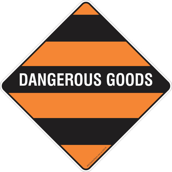 Dangerous Goods Safety Signs & Stickers – BSC Safety Signs Australia
