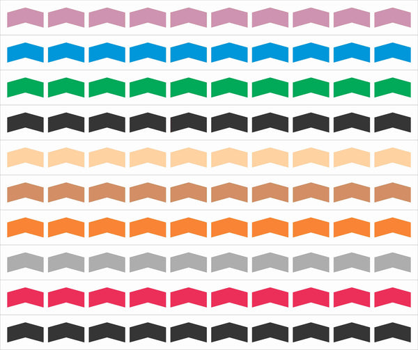 Direction of Flow Pipe ID Markers - Diesel Fuel - Stickers - Labels ...