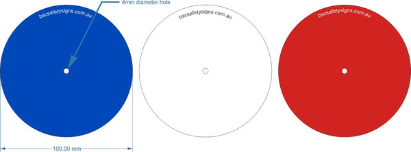 Aluminium Power Line Phase Markers – BSC Safety Signs Australia