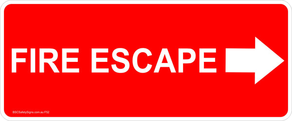 Emergency Information Signs and Stickers – BSC Safety Signs Australia