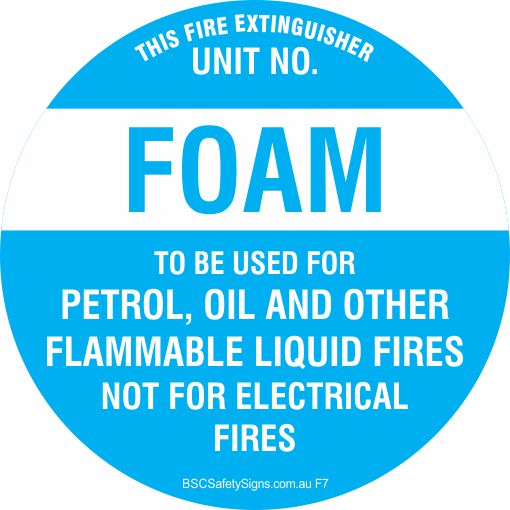 This Fire Extinguisher Foam - Disc Fire Maker Fire Safety Signs ...