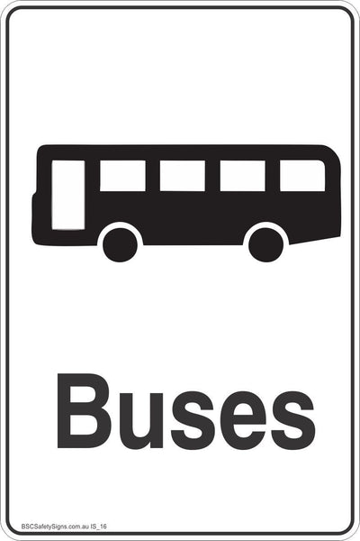 Information Buses Safe Workplace - Stickers - Safety Signage - BSC ...