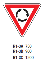 Roundabout Give Way R1-3 – BSC Safety Signs Australia