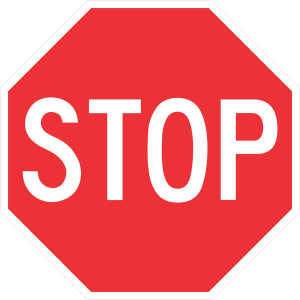 STOP Sign R1-1 Class 1 Reflective – BSC Safety Signs Australia